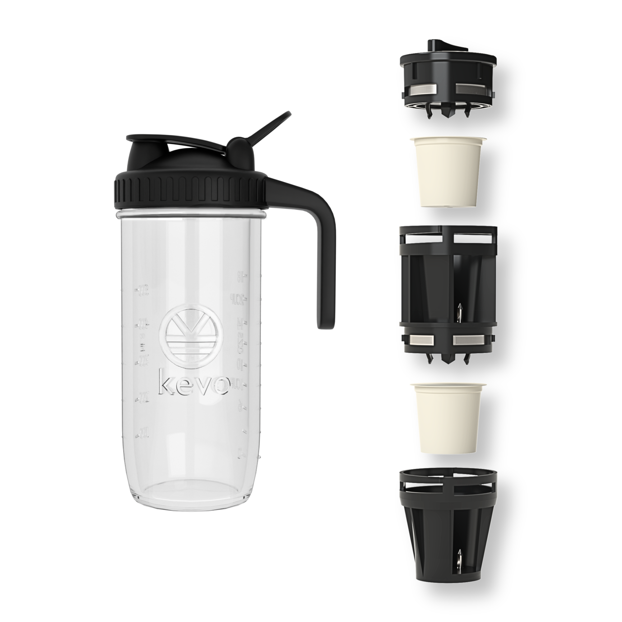 Kevo® Double Barrel™ Cold Brew Bundle – Compatible with most K-Cup® Po ...